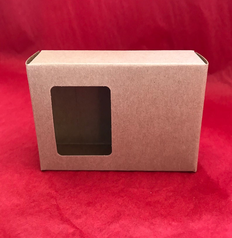100-KRAFT Window Boxes 100% Recycled 2 9/16 X 3 - Etsy