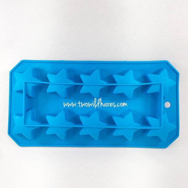 STAR Mini Mold, Silicone, 10 Cavity, 0.4 oz Cavities