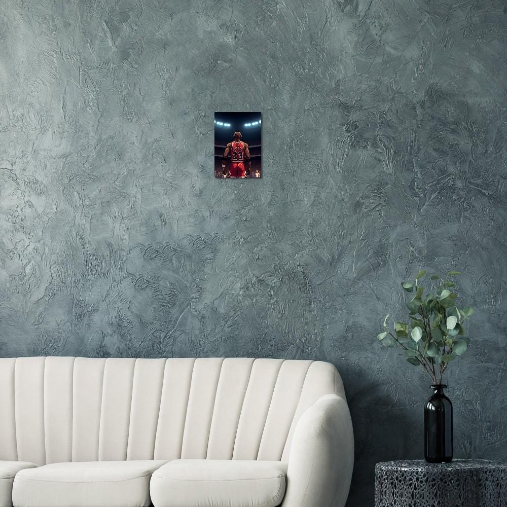 Michael Jordan Pixel Art Poster - Etsy