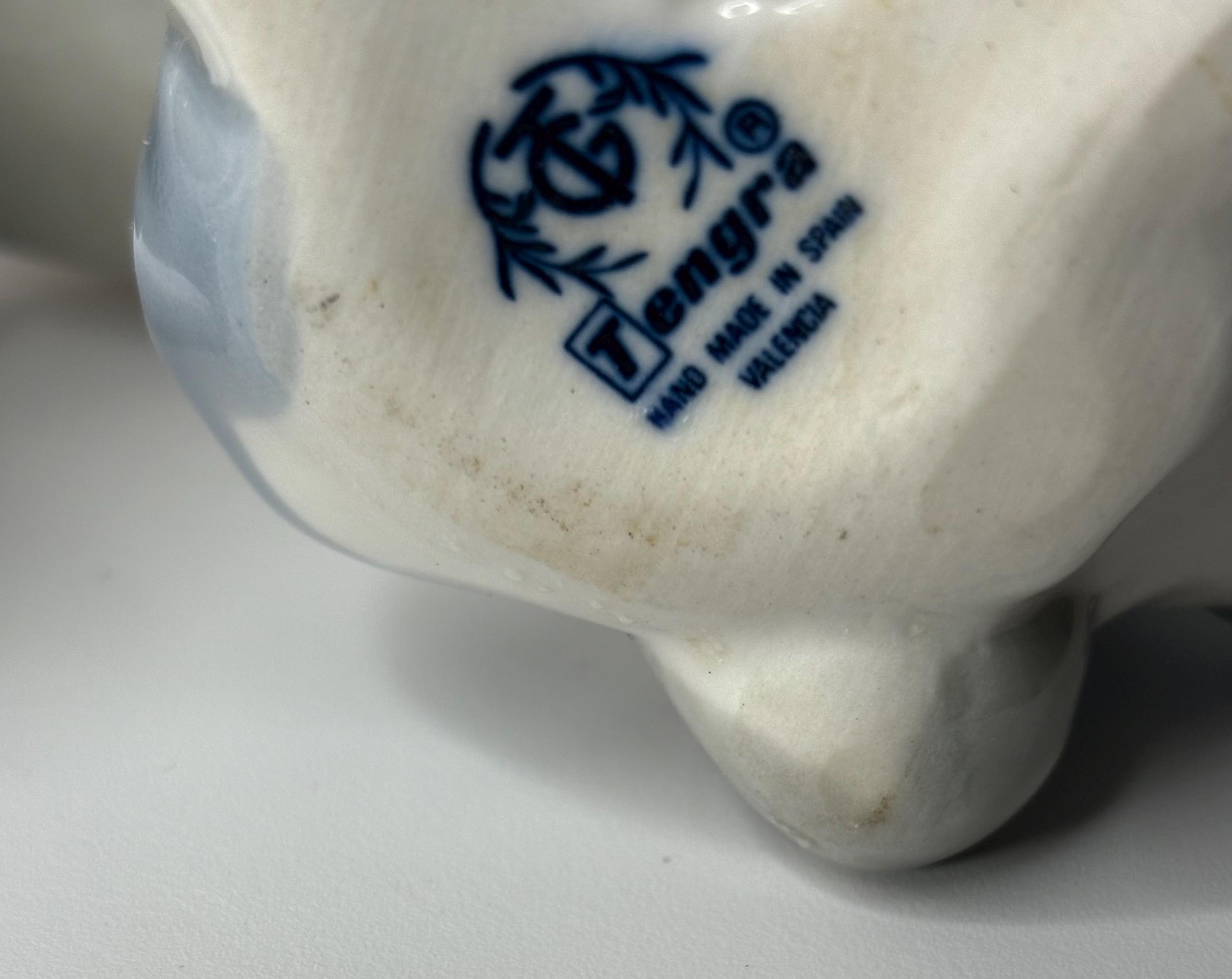 Tengra Porcelain Seated Woman Figurine With Dog - Etsy