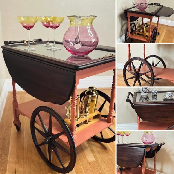 Tea Cart - Etsy