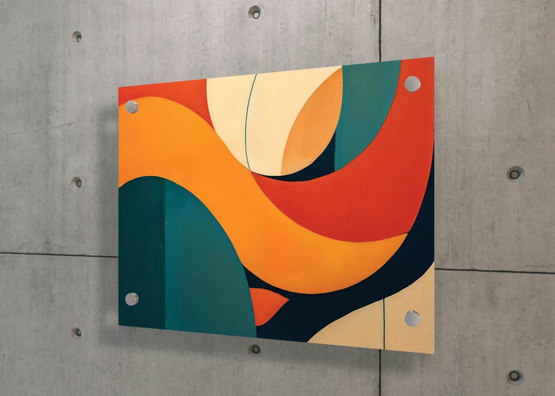 Retro Flow – Mid-century Modern Wall Art - Etsy