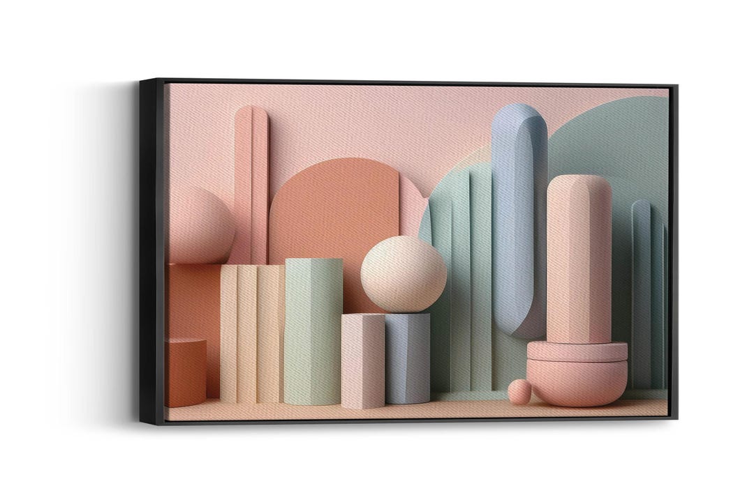 Geometric- Pastel Playground - Etsy