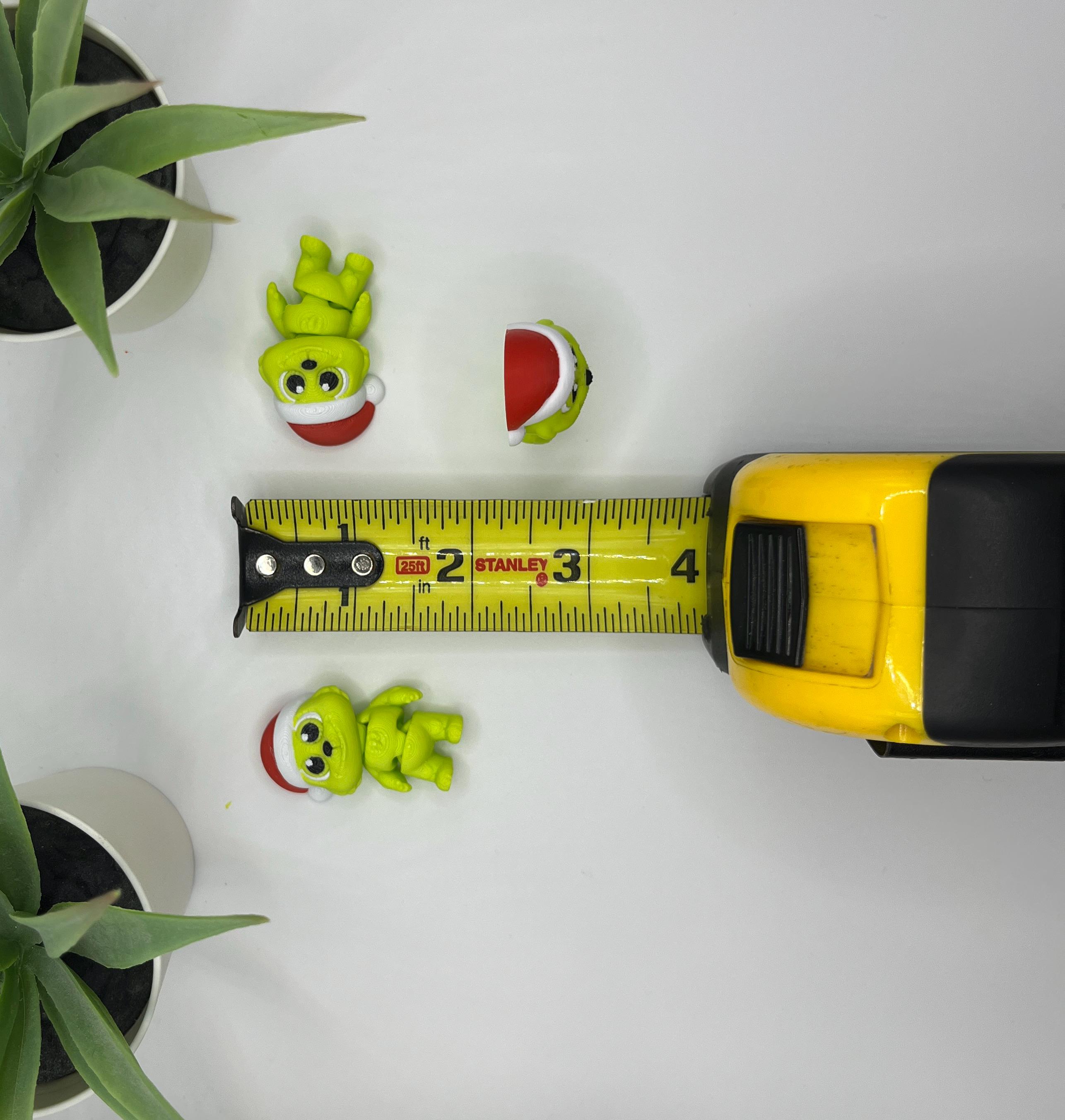 Grinch Character Fidget | 3D Printed | Articulated Flexi Wiggle | ADHD ...
