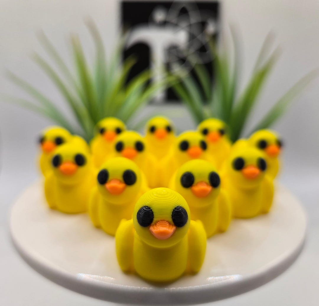 Duck | 3D Printed | Articulated Flexi Wiggle | ADHD Sensory Aid ...
