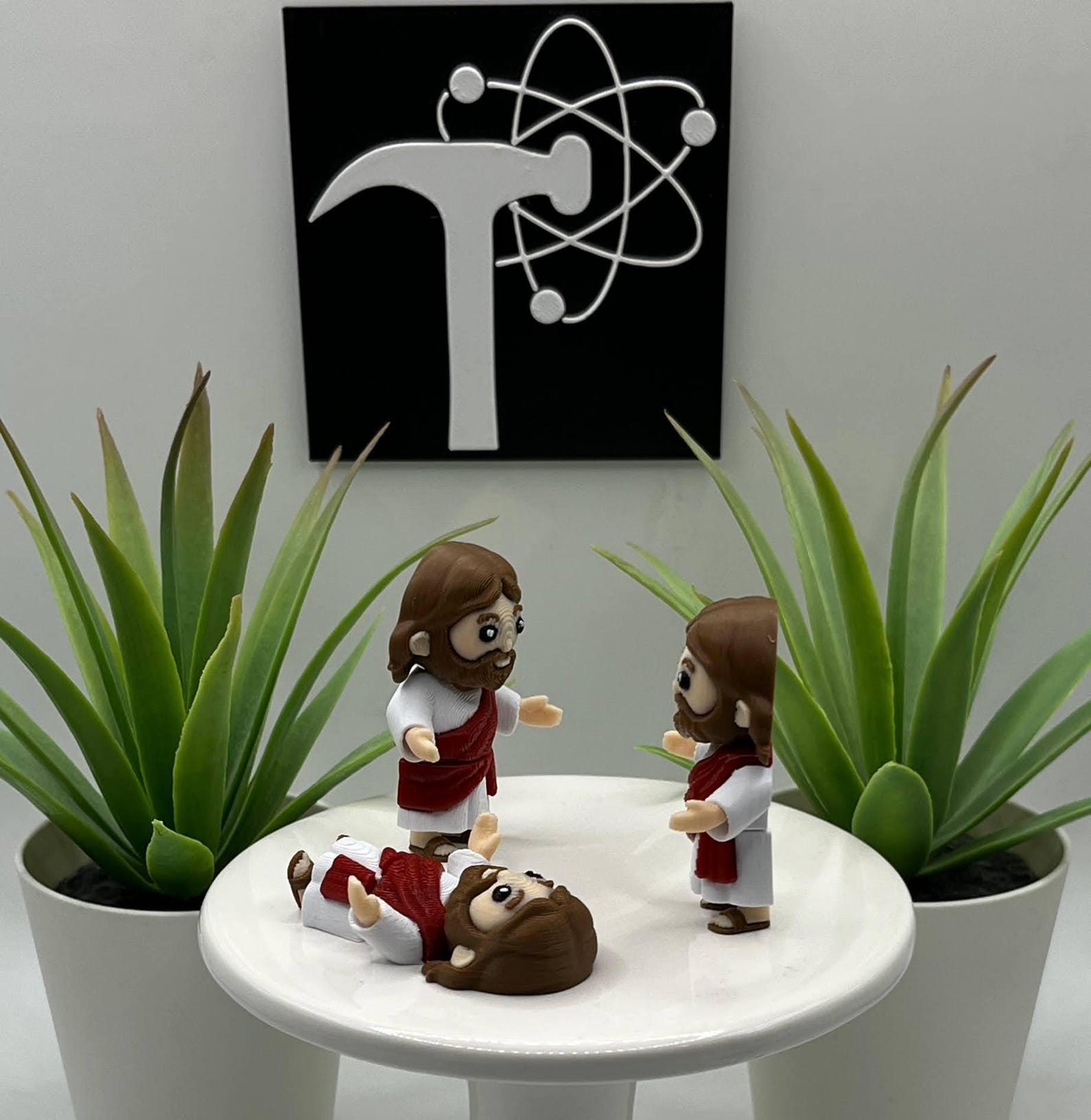 Jesus Christ | 3D Printed | Articulated Flexi Wiggle | ADHD Sensory Aid ...
