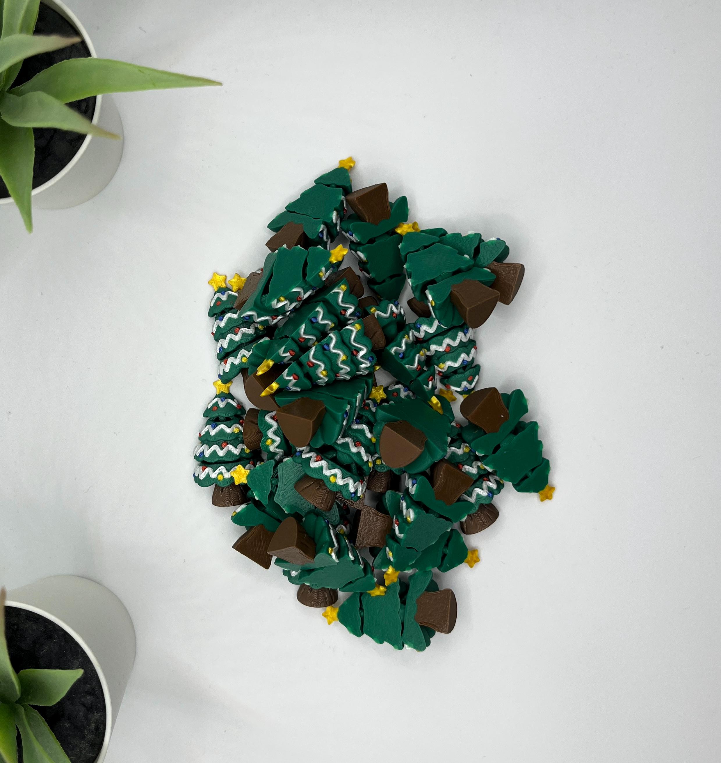 Christmas Tree | 3D Printed | Articulated Flexi Wiggle | ADHD Sensory ...