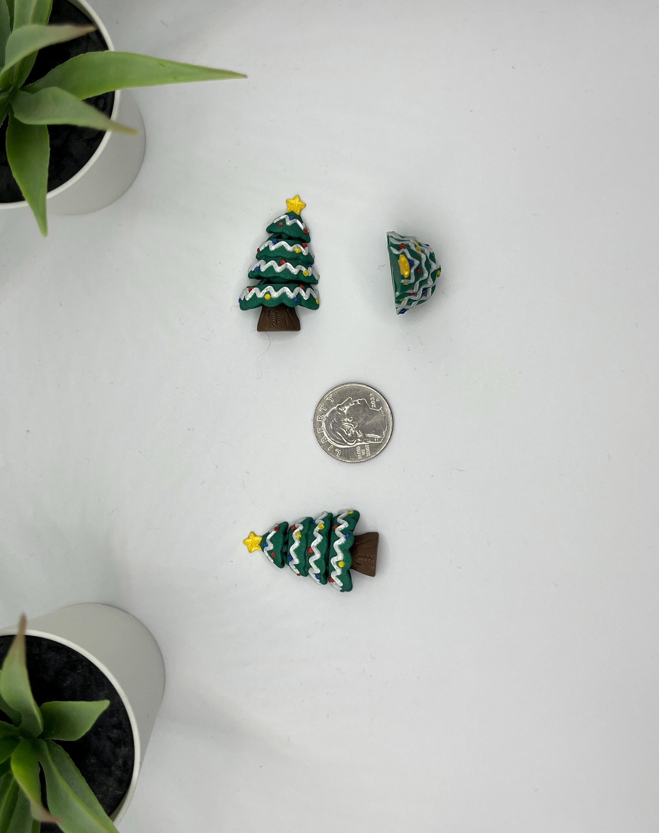 Christmas Tree | 3D Printed | Articulated Flexi Wiggle | ADHD Sensory ...