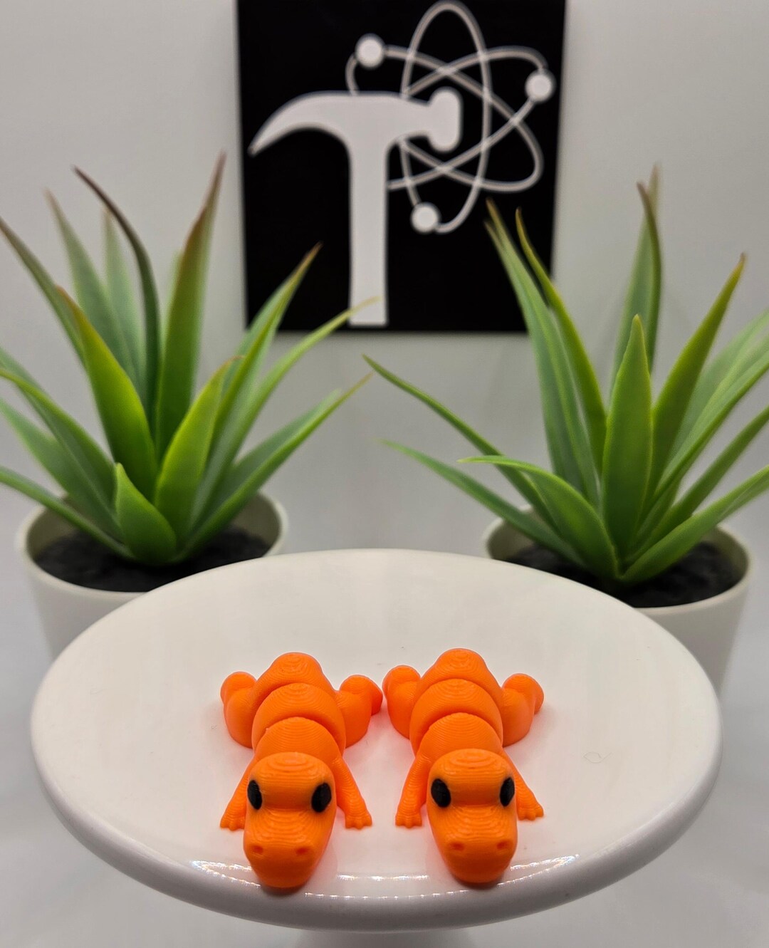 T-rex 3D Printed Articulated Flexi Wiggle ADHD Sensory Aid Fidget Toy ...