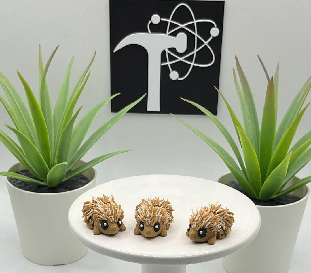 Porcupine | 3D Printed | Articulated Flexi Wiggle | ADHD Sensory Aid ...