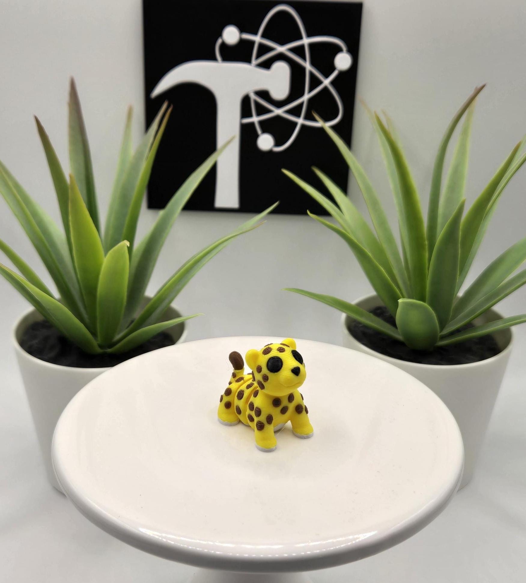Leopard | Cheetah | Jaguar | 3D Printed | Articulated Flexi Wiggle ...