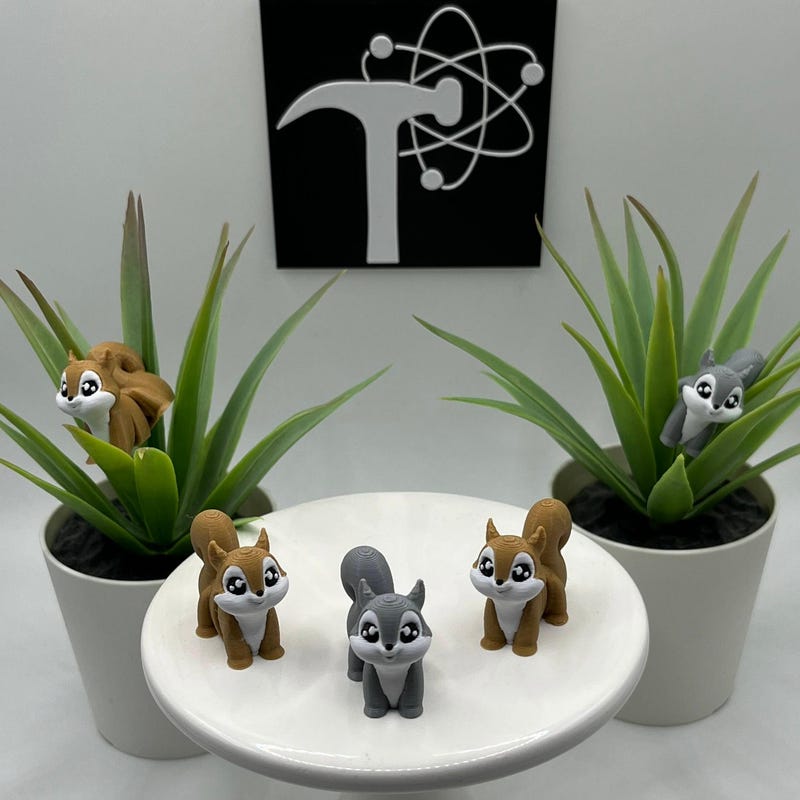 Articulated Squirrel File - Etsy