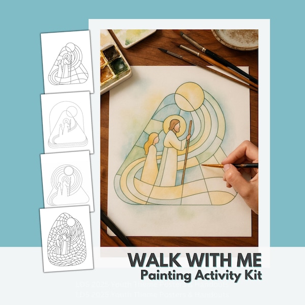 Color Walk Template - Etsy