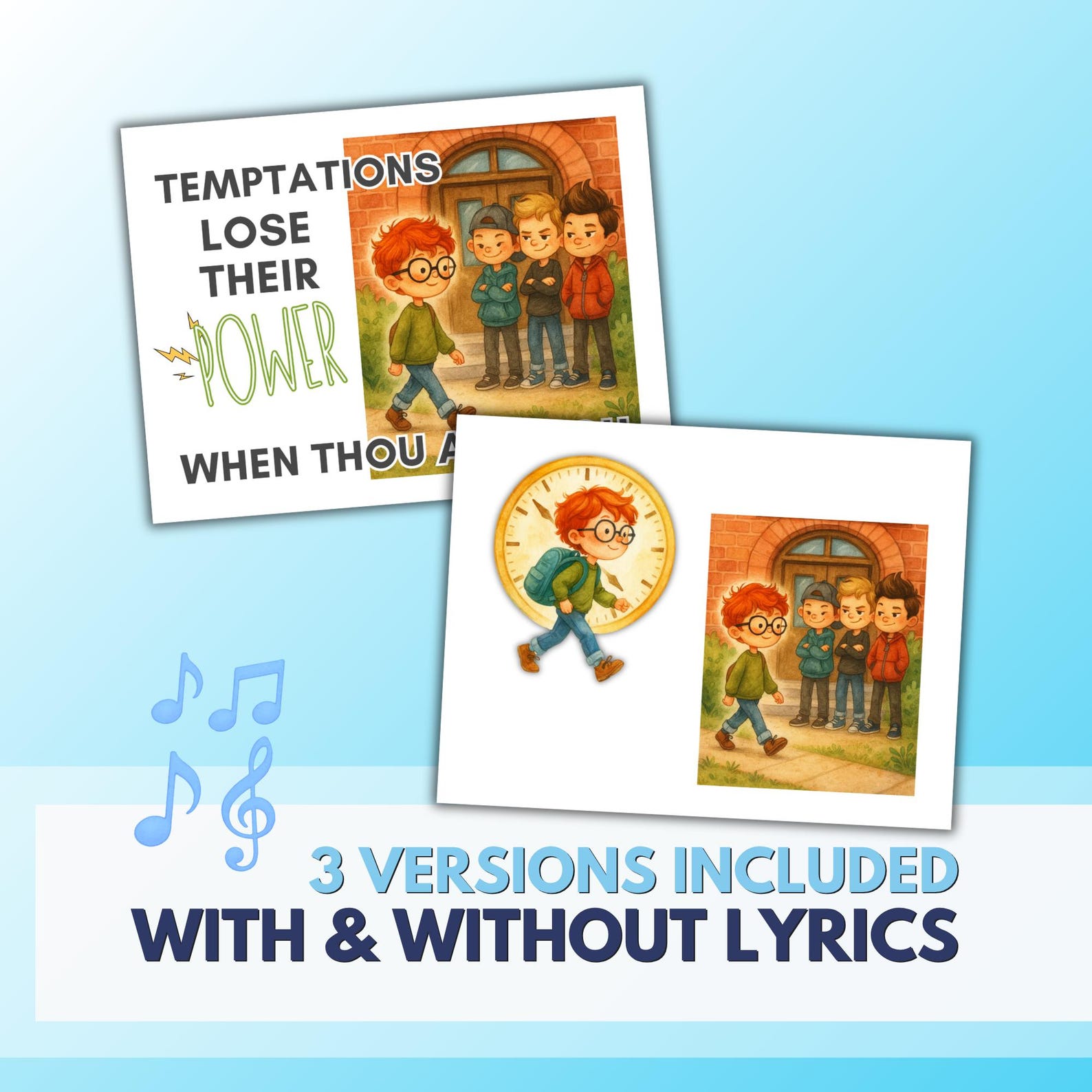 I Need Thee Every Hour | LDS Primary Song Visual Aid Flipchart ...