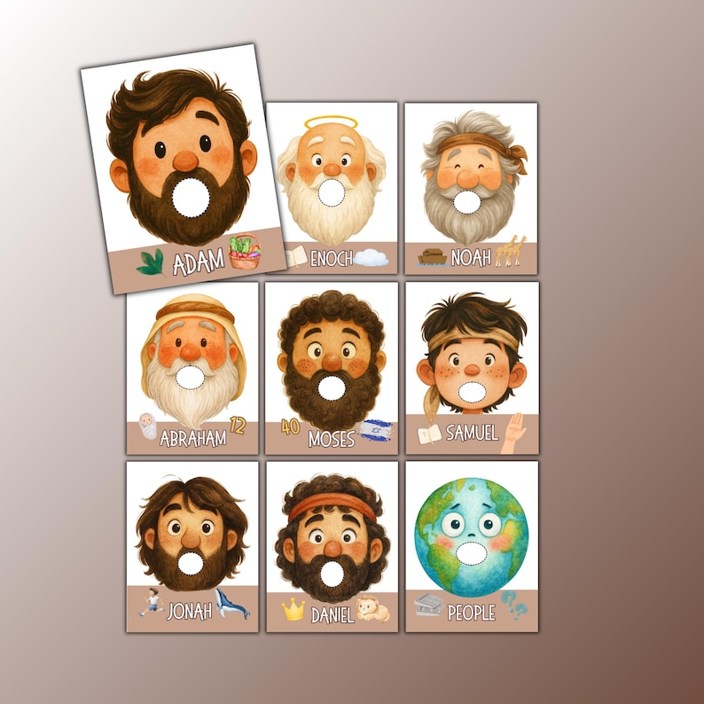 Singing Time Activity | Follow the Prophet | LDS Prophets With Cut-out ...