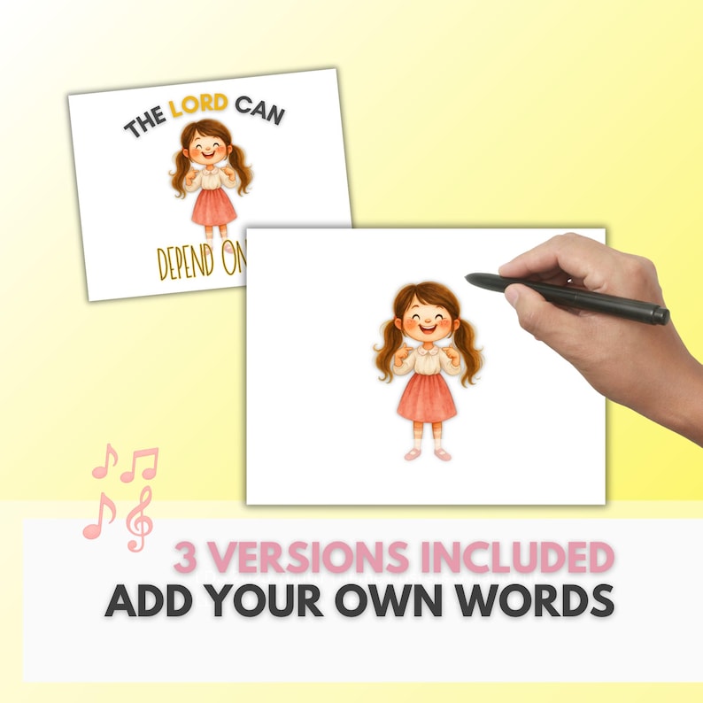 I Will Be Valiant | LDS Primary Song Visual Aid Flipbook | Digital ...