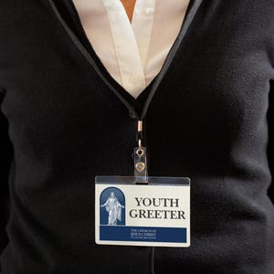LDS Youth Greeter Nametags - Logo | Instant Download & Print - Etsy