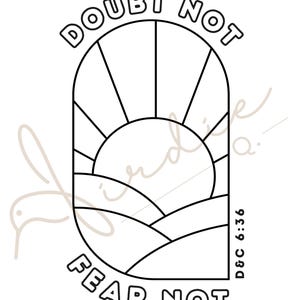 20 LDS Youth Theme Coloring Pages | "look Unto Christ" Printable PDF ...