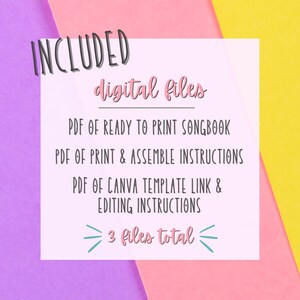 LDS Girls Camp Songbook | Print Ready and Editable Version | Fun Songs ...