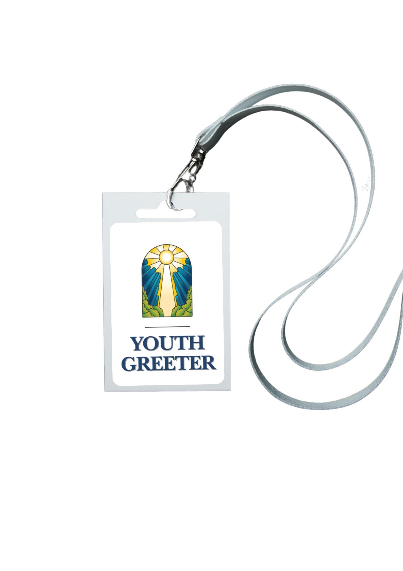 LDS Greeter Badge - Look Unto Me Logo Tag | Instant Download & Print - Etsy