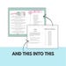 Fold & Staple Book Template | Editable Canva Booklet | 8.5x11 Landscape ...