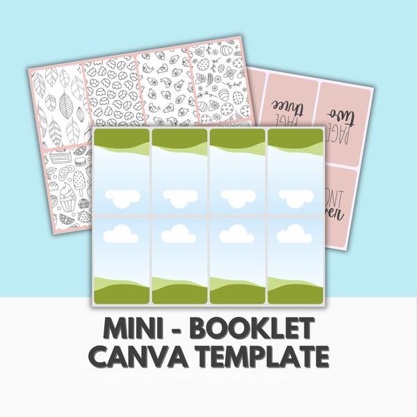 Mini Printable Zine - Etsy