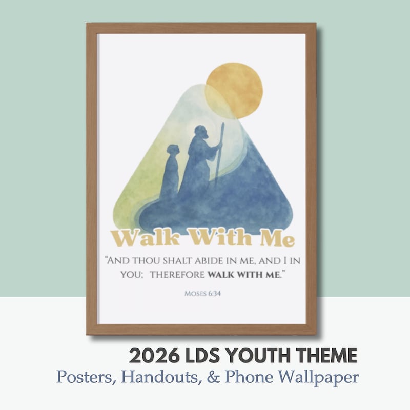 Walk With Me Prints - Etsy