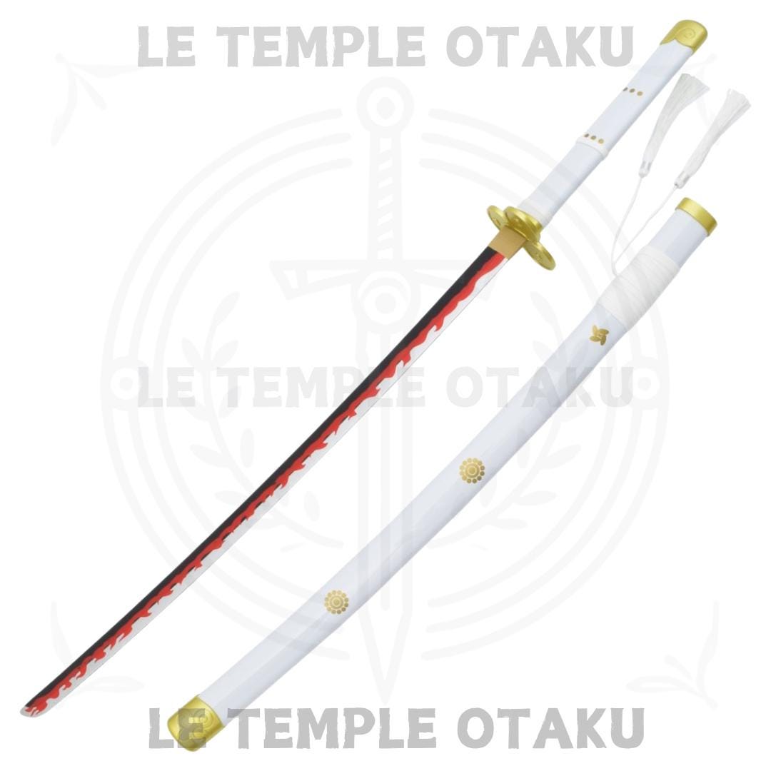 Katana Zoro Sword Enma White Bamboo Sword Roronoa Zoro Decorative Saber ...