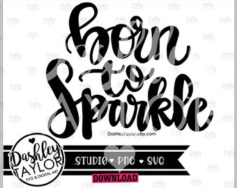 Born to Sparkle | Etsy