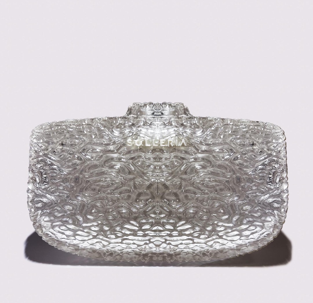 Luxury Customizable Crystal Collection, Clear Transparent Clutch ...