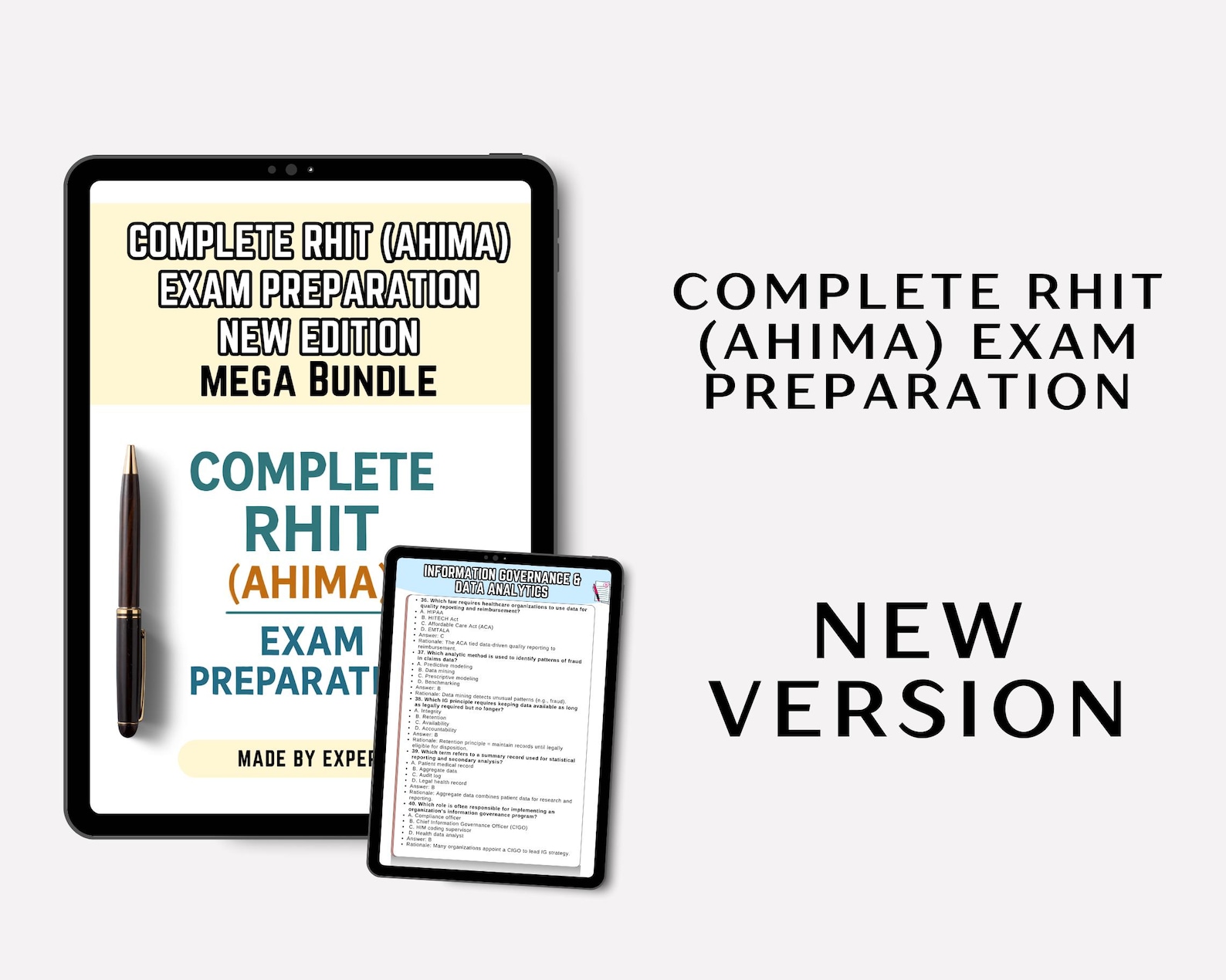 Complete RHIT (AHIMA) Exam Preparation, 2nd Edition: Registered Health ...