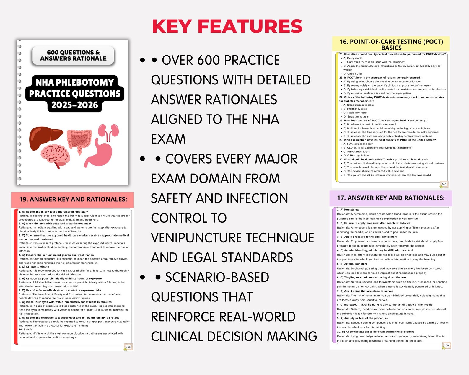 NHA Phlebotomy Practice Questions 2025-2026 | Certified Phlebotomy ...