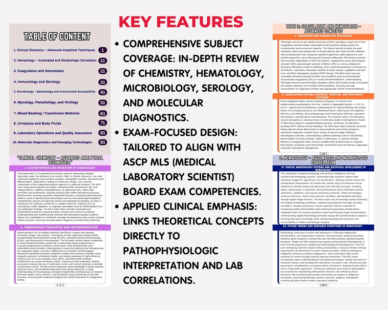 MLS Exam Study Guide 2025-2026: Medical Laboratory Science ...