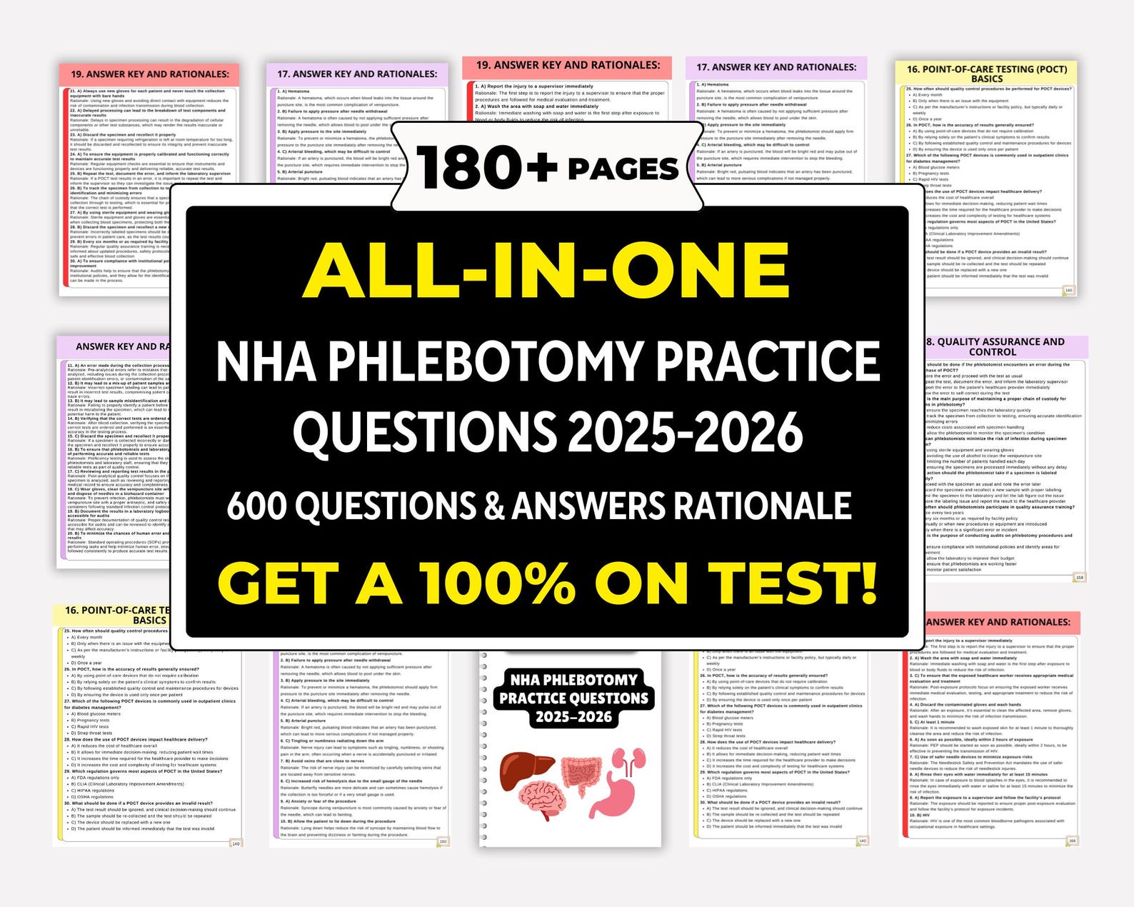 NHA Phlebotomy Practice Questions 2025-2026 | Certified Phlebotomy ...