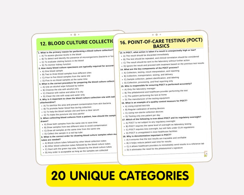 NHA Phlebotomy Practice Questions 2025-2026 | Certified Phlebotomy ...