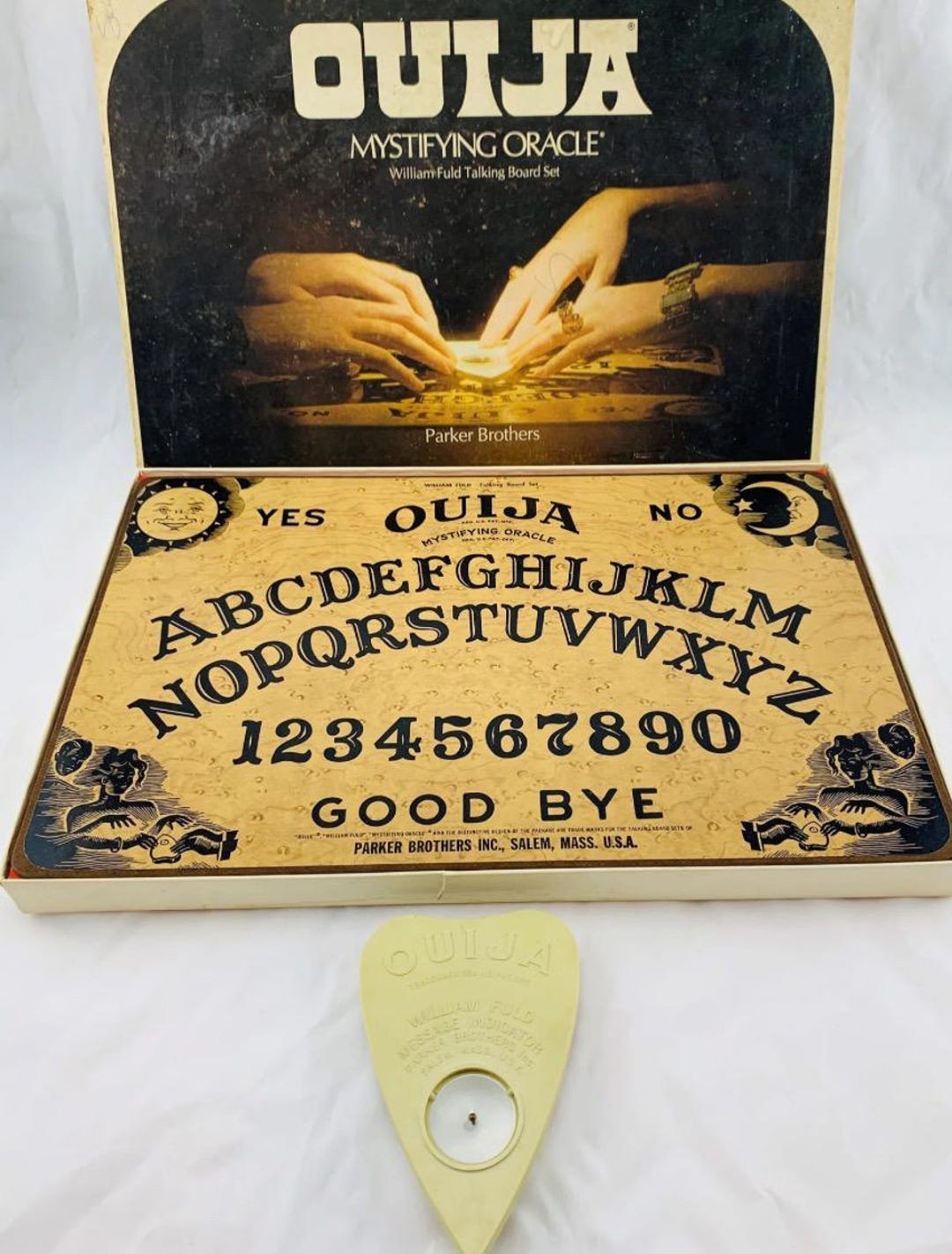 Ouija Board William Fuld - 1972 - Parker Brothers - Great Condition - Etsy