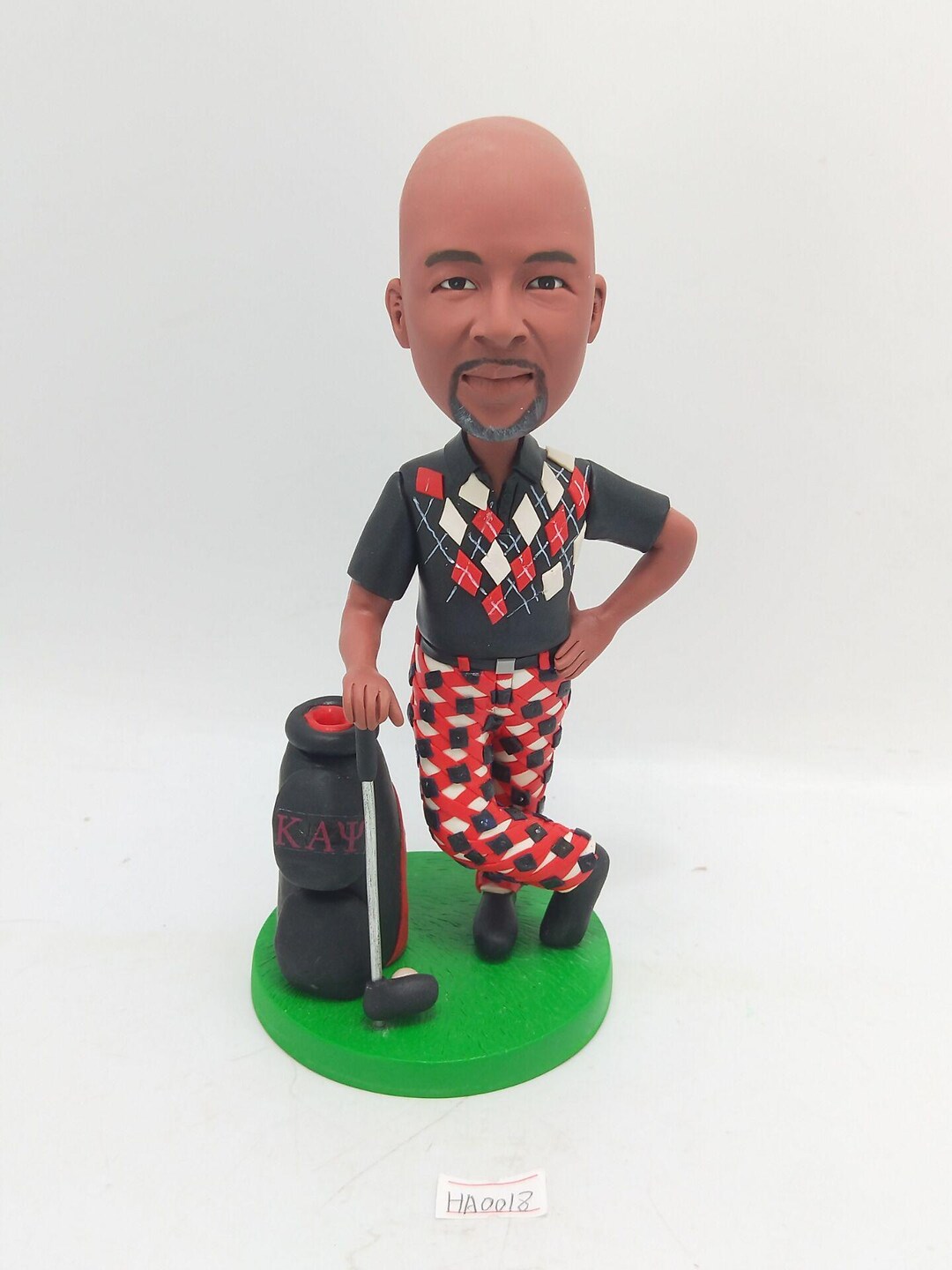 Custom Golf Bobblehead: Personalized Polymer Clay Golfer Gift - Etsy