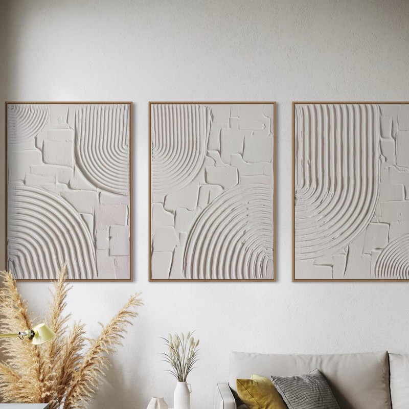 Plaster Material Art - Etsy UK