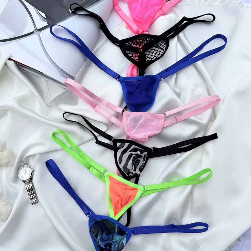 Sheer Mesh Micro Bikini - Etsy