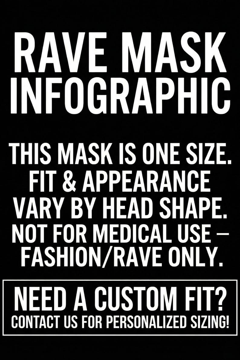 Black Mesh Rave Mask – Cyberpunk Festival Face Accessory, DJ Half Face ...