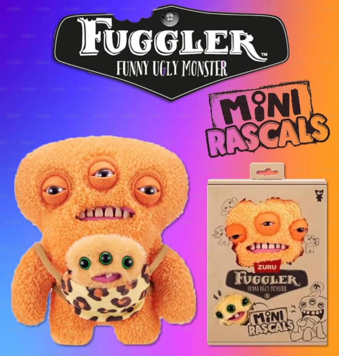 Mini Rascals - Fuggler, el monstruo feo y divertido: ¡Monstruos ...
