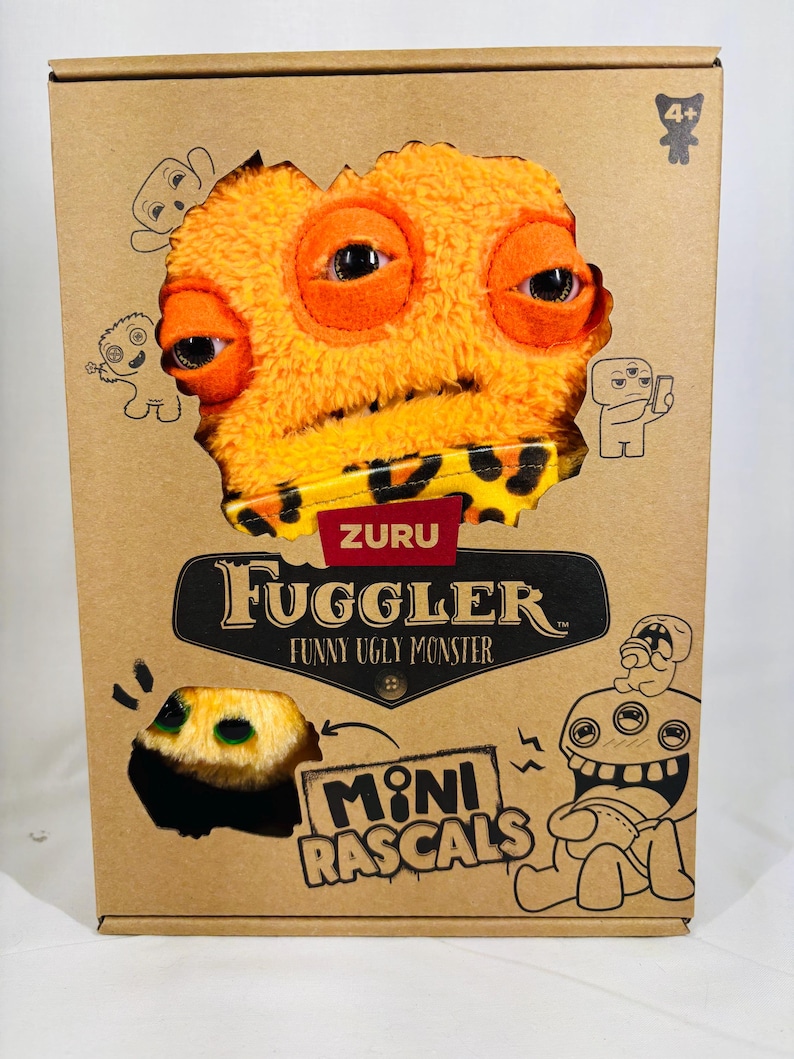 Mini Rascals - Fuggler Funny Ugly Monster: Orange Monsters! Brand New ...