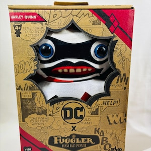 DC X Fugglers Funny Ugly Monster Collectors EDITION Harley Quinn 120 - Etsy