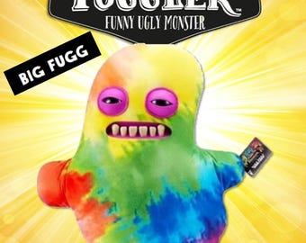 Fuggler Bigg Fugg Mr Buttons Soft Toy - 45cm Brand New! - Etsy