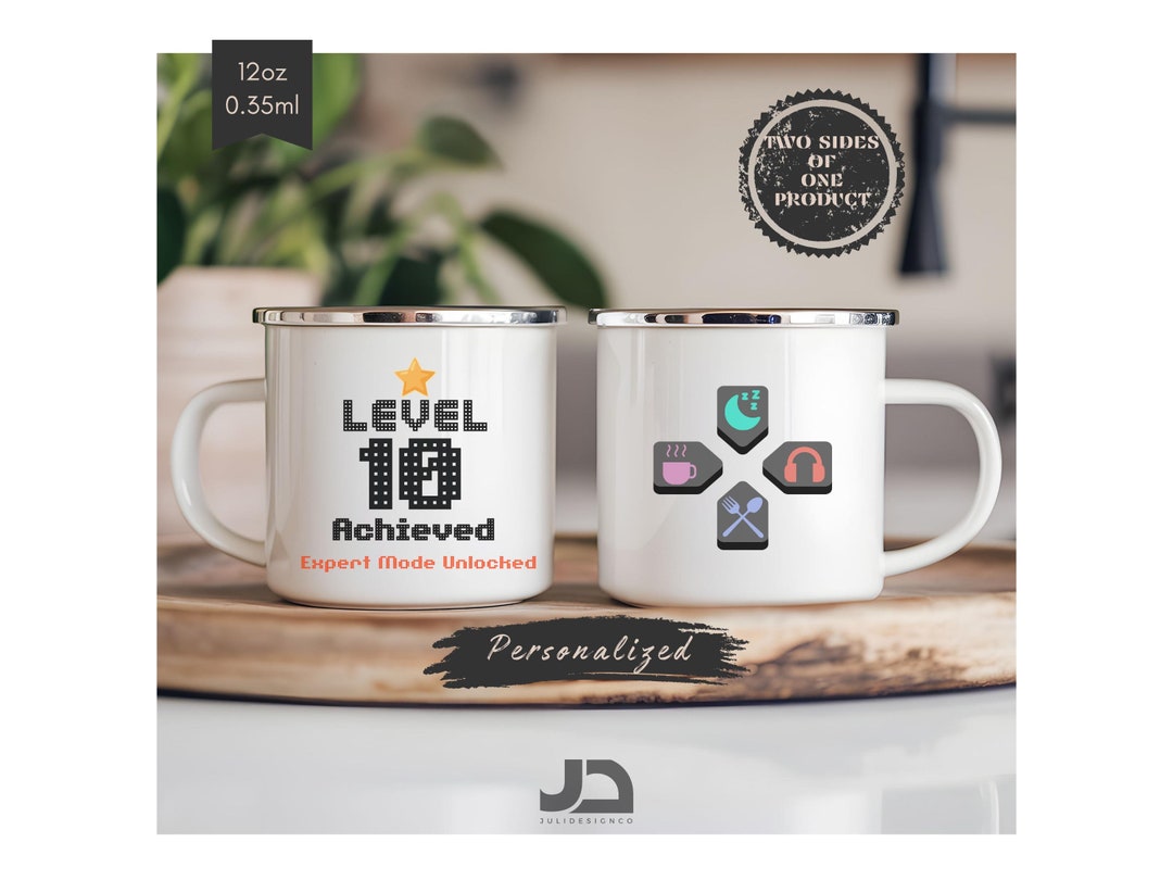 Level up Work Anniversary Mug | Expert Mode Unlocked | Perfect Gift for ...