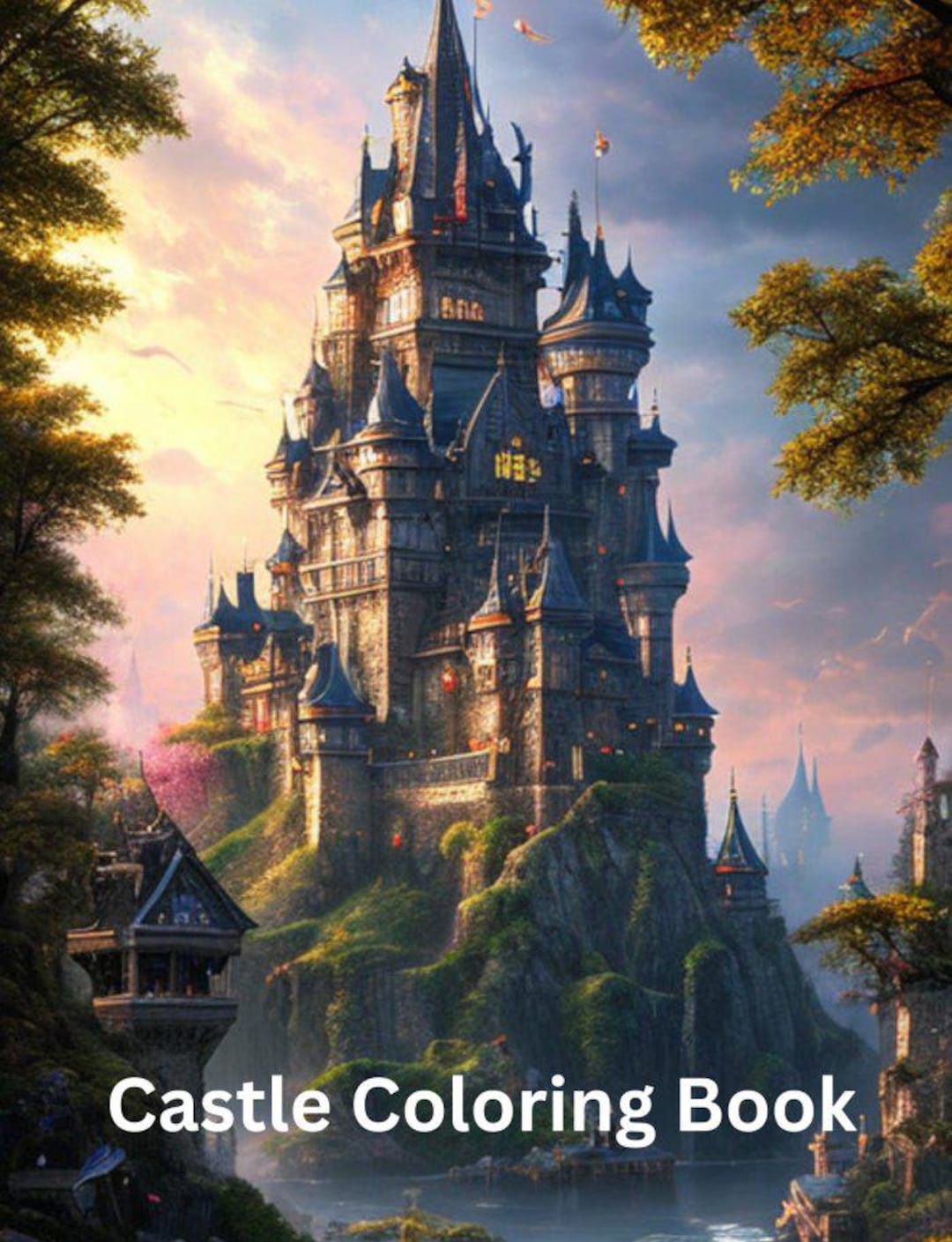 A World of Coloring With Castle Adventures - 24 Page PDF Coloring Book ...