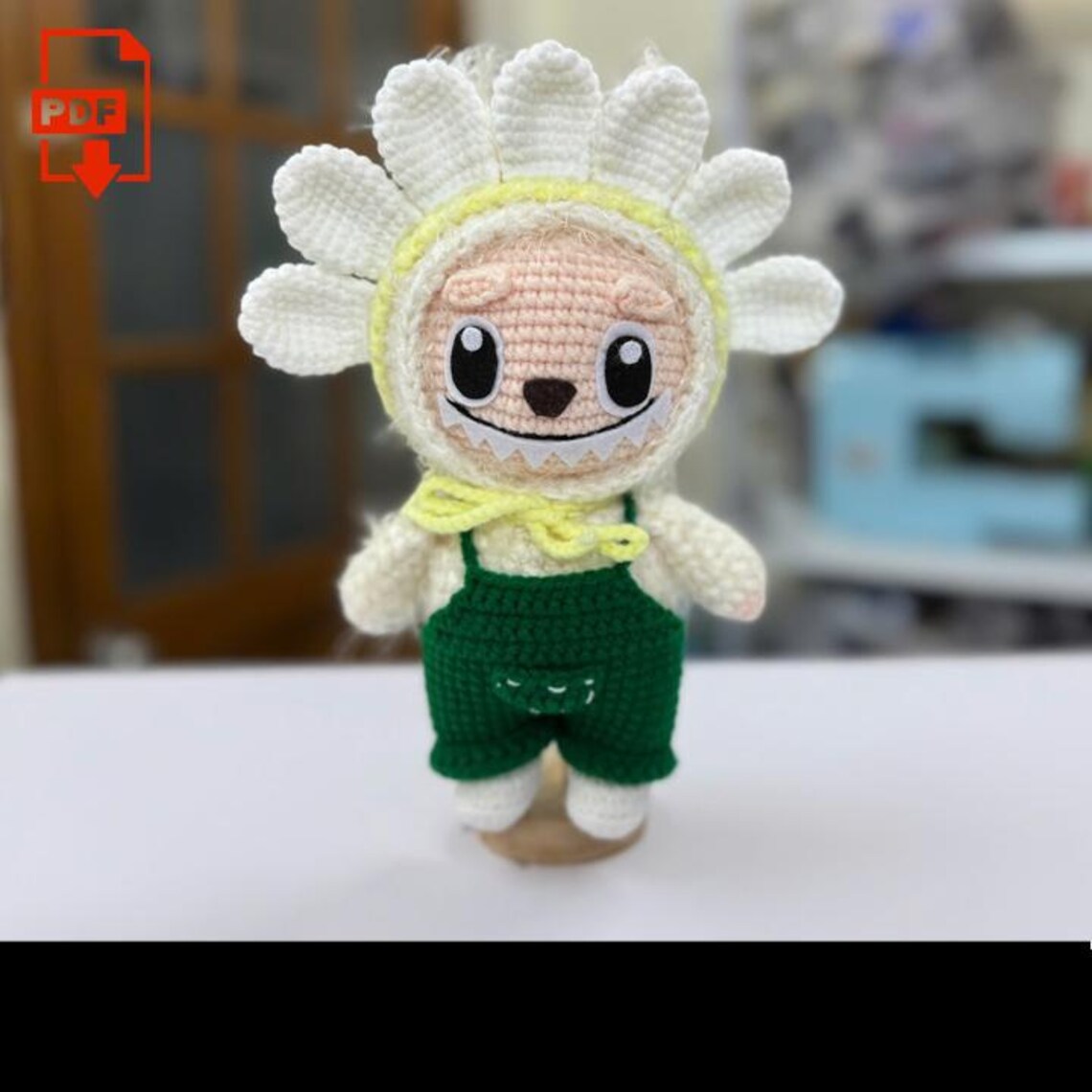 Daisy Labubu Crochet Pattern,daisy Labubu Baby Crochet Pattern - Etsy