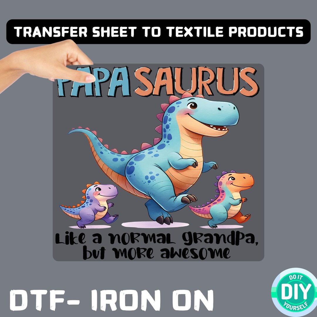 Funny T Rex Dtf ,iron on , Dtf Transfer , Father's Day Gift, Funny ...