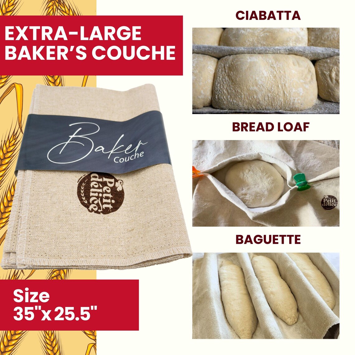 Bread Making Kit – Pullman Loaf Pan With Lid 2lb, Sourdough Starter Jar ...