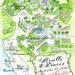 Watercolor Medium Travel Map DIY Print at Home or Order - Etsy